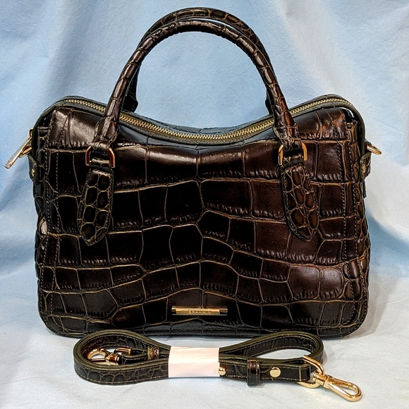 Brahmin | Bags | Nwot Brahmin Micaela In Matcha Green Baize | Poshmark